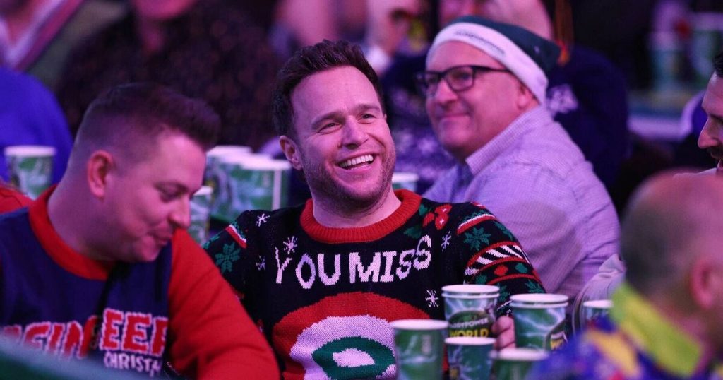 Olly Murs booed by World Darts Championship crowd as fans' feelings ...